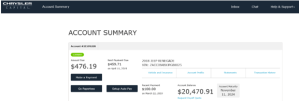accountsummary | Chrysler Capital